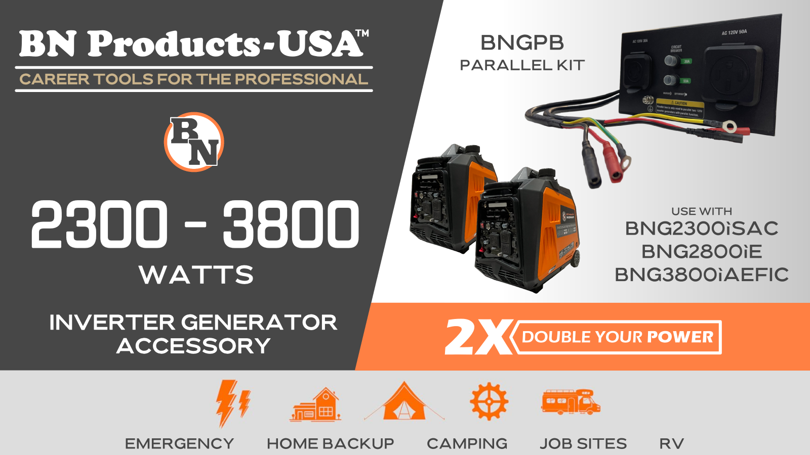 Benner-Nawman | Parallel Kit | Inverter Generators