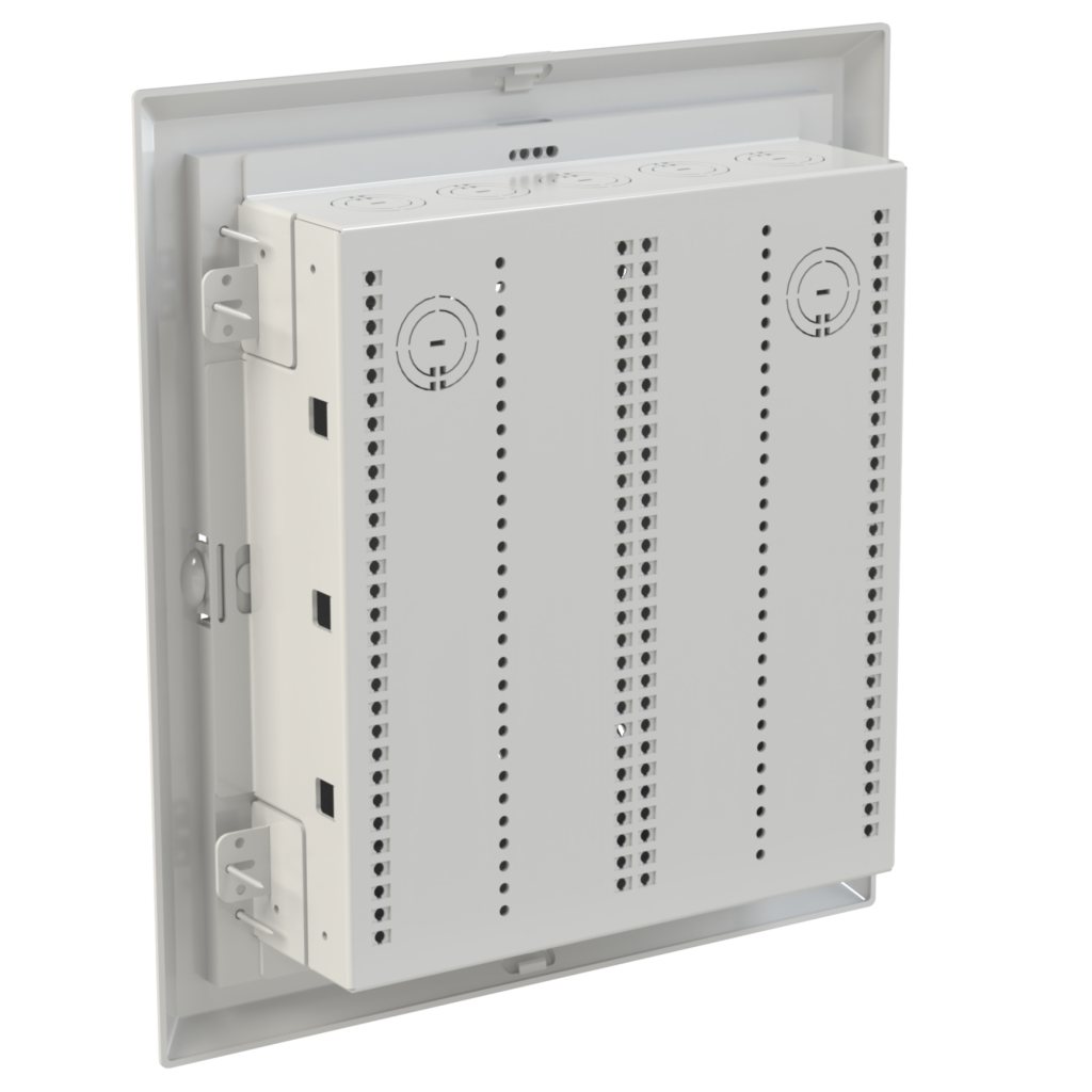 14164F-MMH Folding Wiring Cabinet | Benner-Nawman